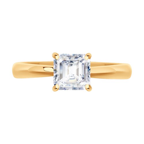 Кольцо из золота с бриллиантом SOKOLOV - купить в официальном интернет ...